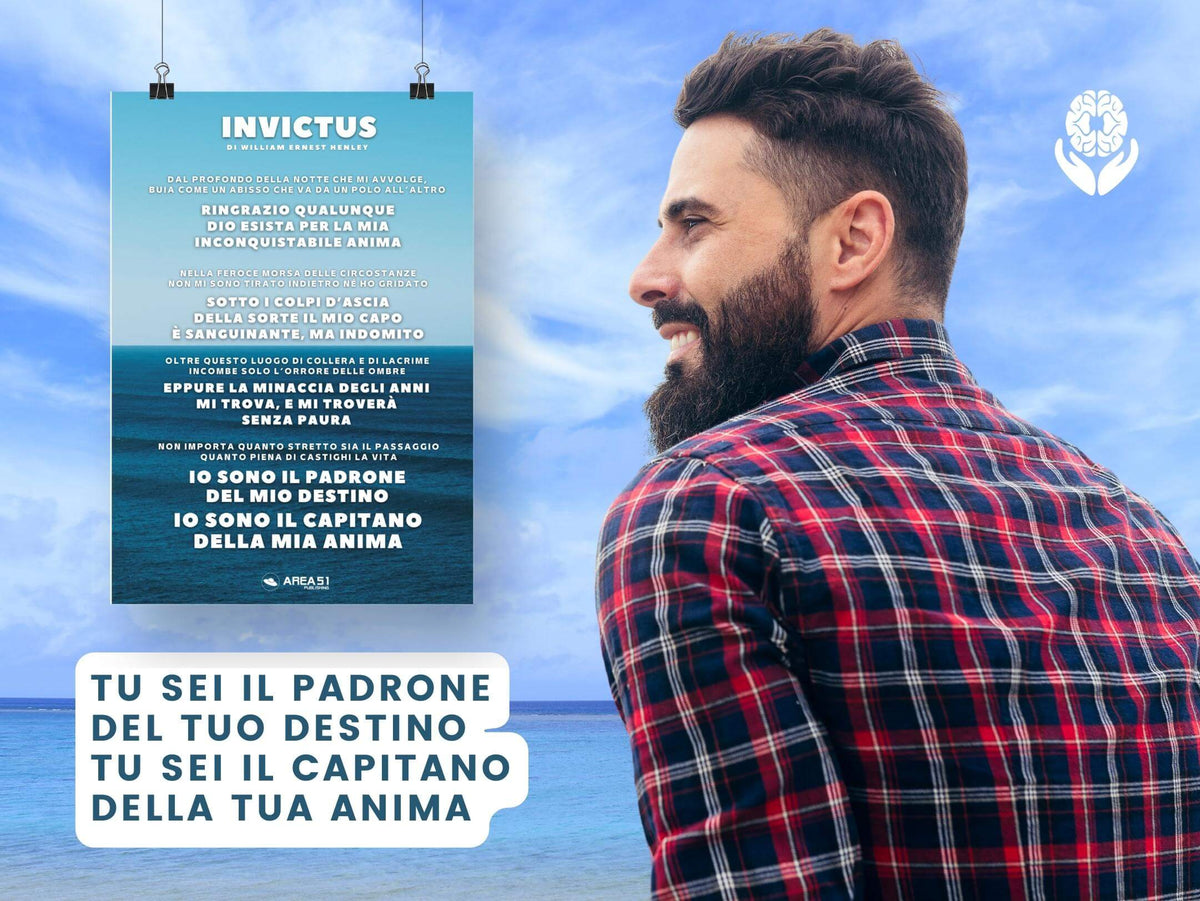 Poster Motivazionale Invictus | A51 Benessere Shop